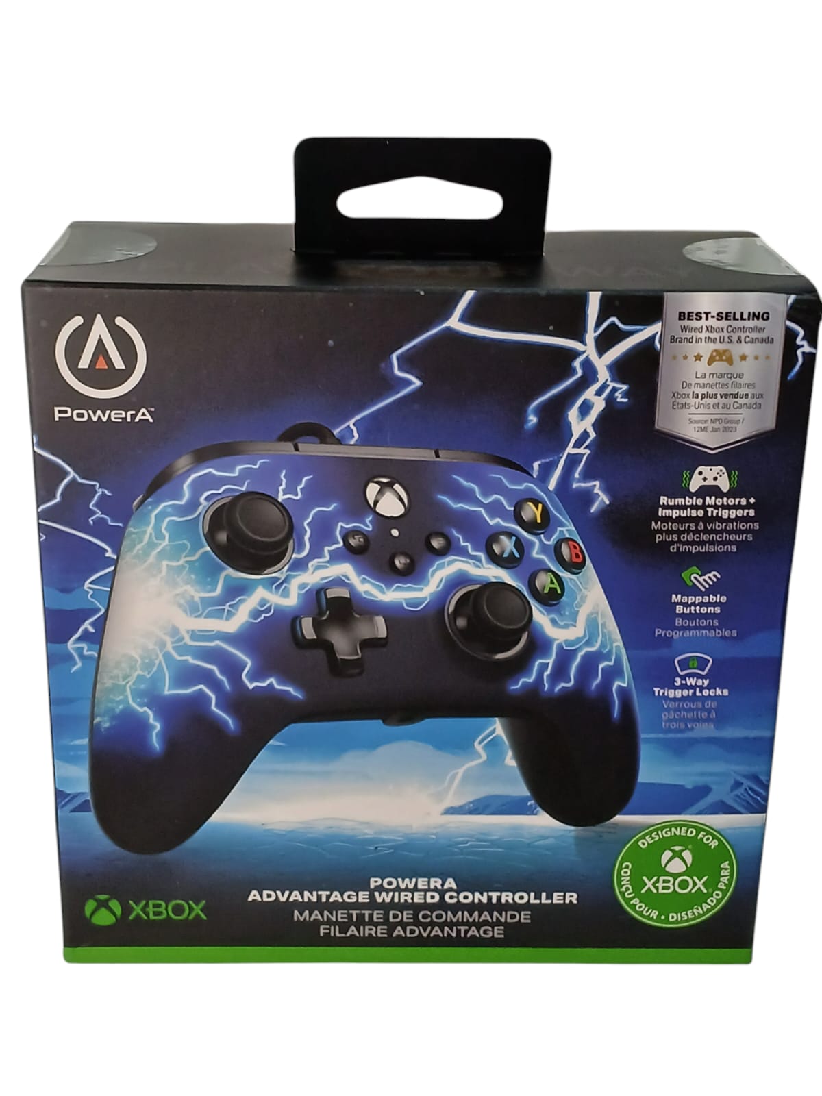 Controle Com Fio Powera Arc Lightning Xbox One / Series S/x – Geração ...